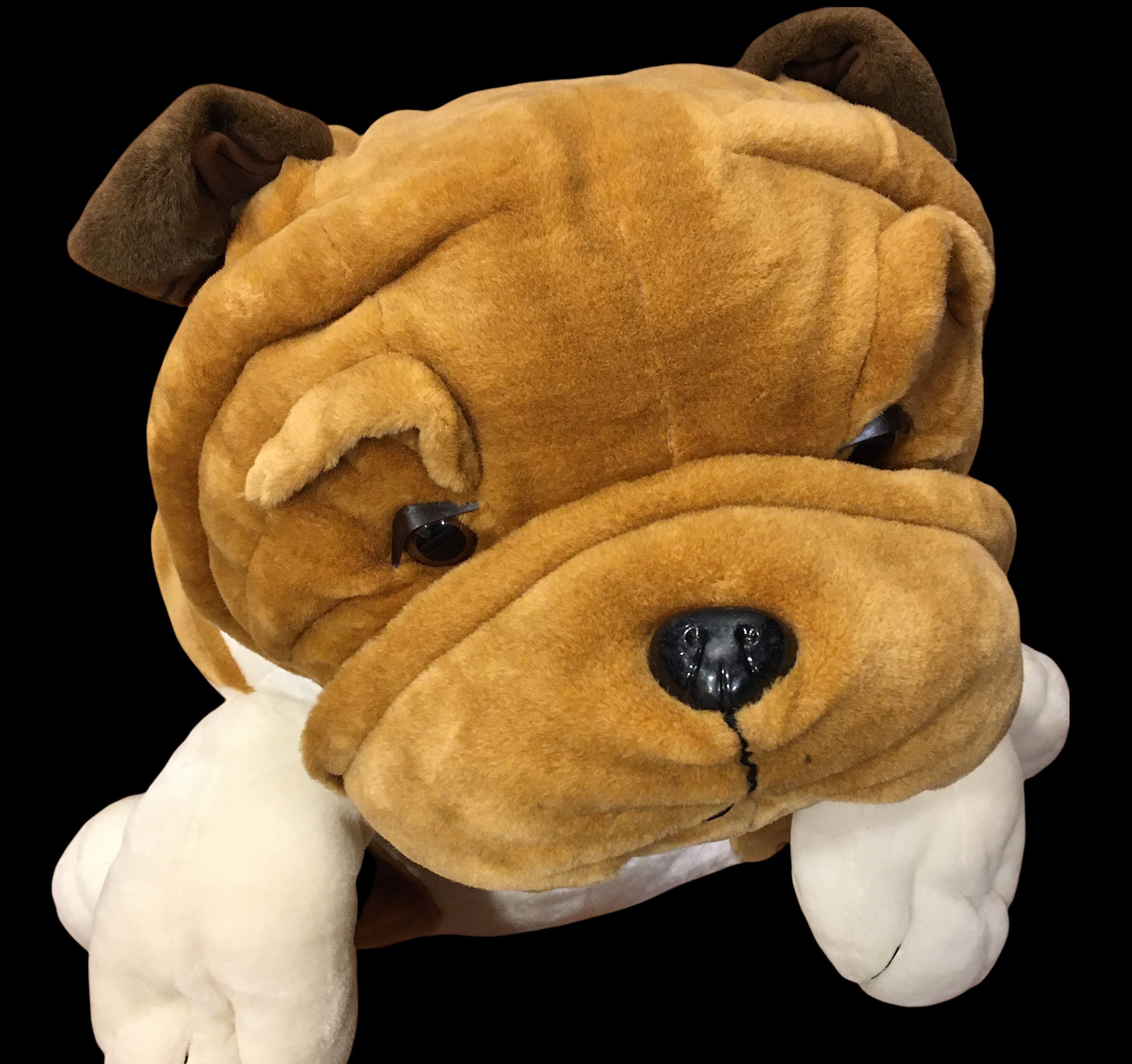 SHAR PEI Plush Jumbo Dog Huge Giant Stuffed Animal Sharpei Wrinkle ...