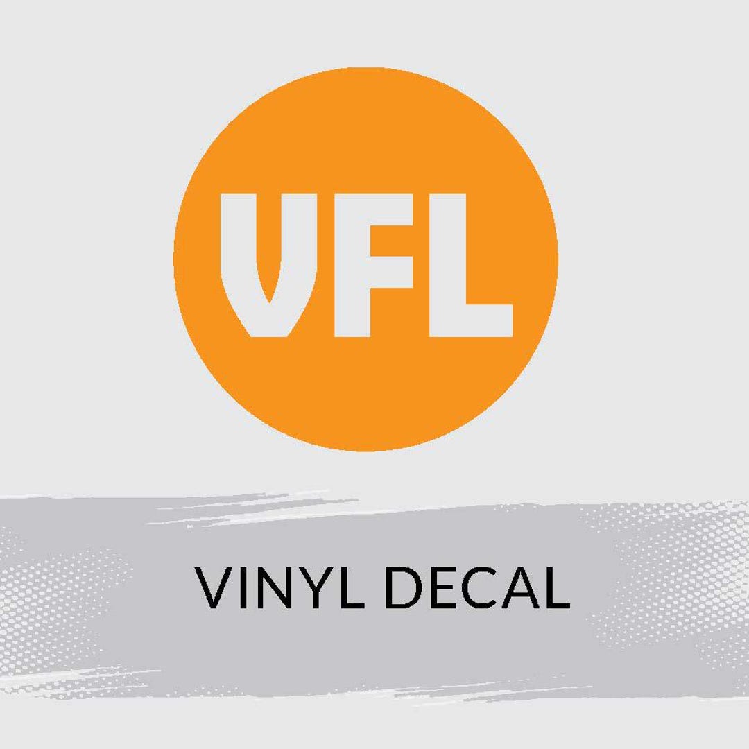 VFL Orange Vinyl Decal - Vol for Life 2.5" - Etsy