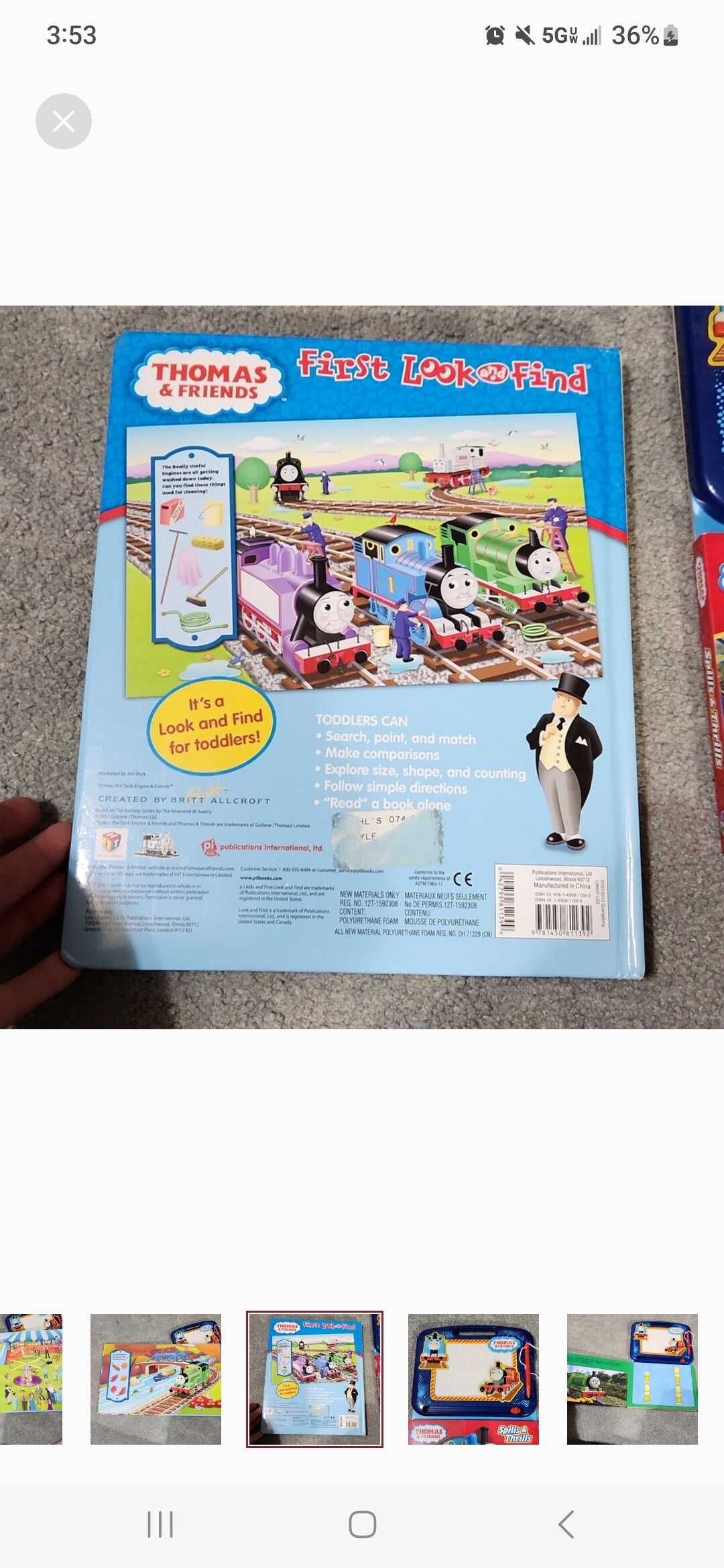 Thomas and Friends Activity Books - Etsy