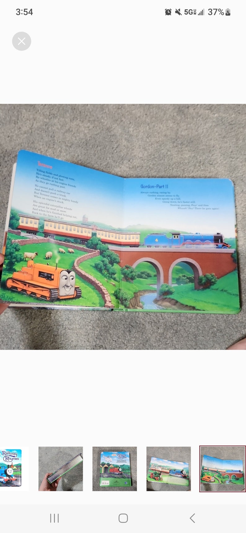 Thomas and Friends Book of Railway Rhymes - Etsy