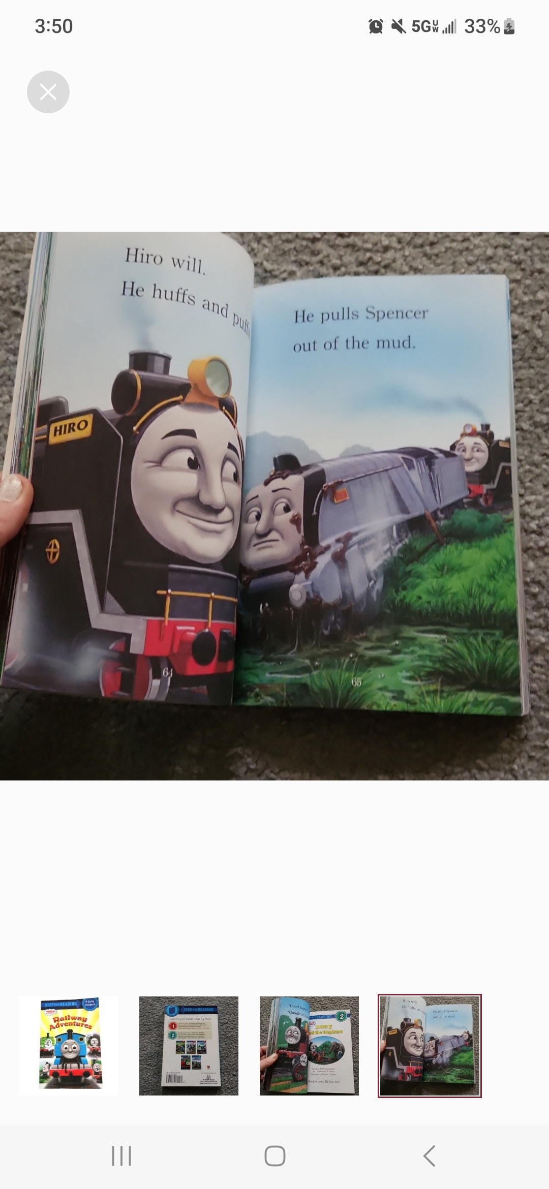 Thomas Train Step Intobreading 5 Easy Readers Books New - Etsy