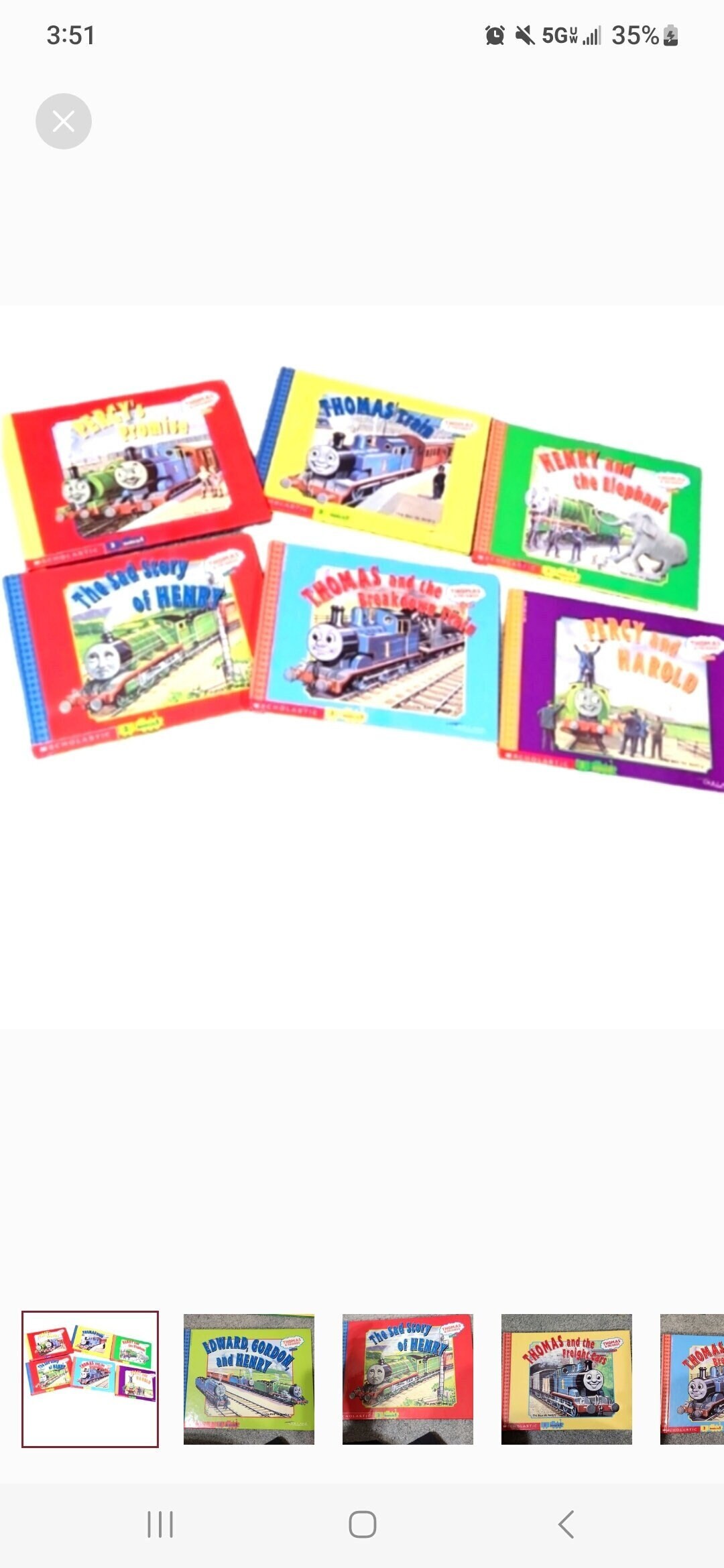 Thomas and Friends Lot of 6 Hardback Double Story Books - Etsy