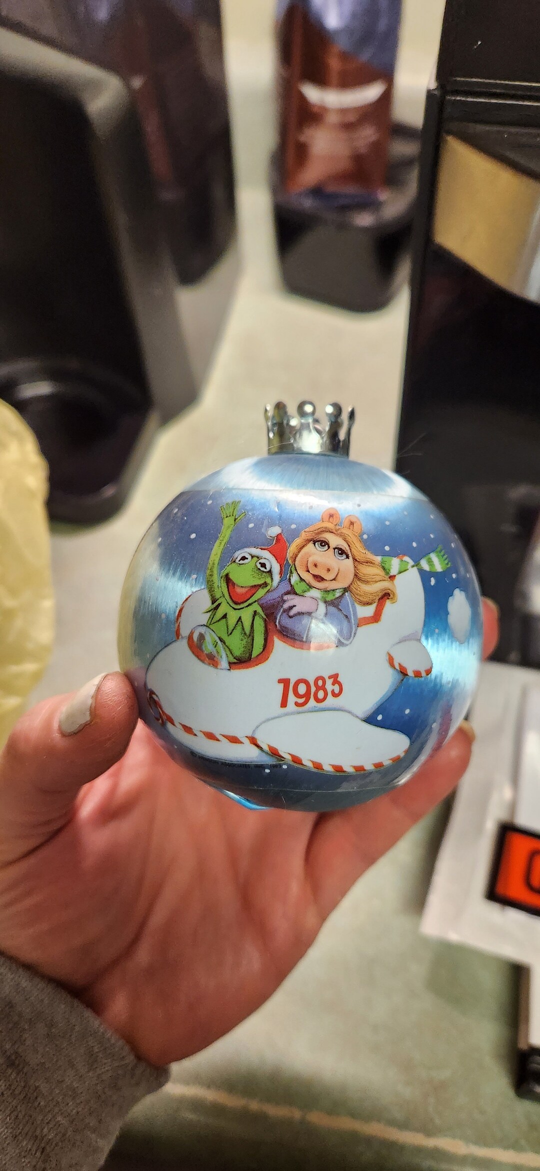 Vintage 1983 Muppets Satin Christmas Ball Vintage - Etsy