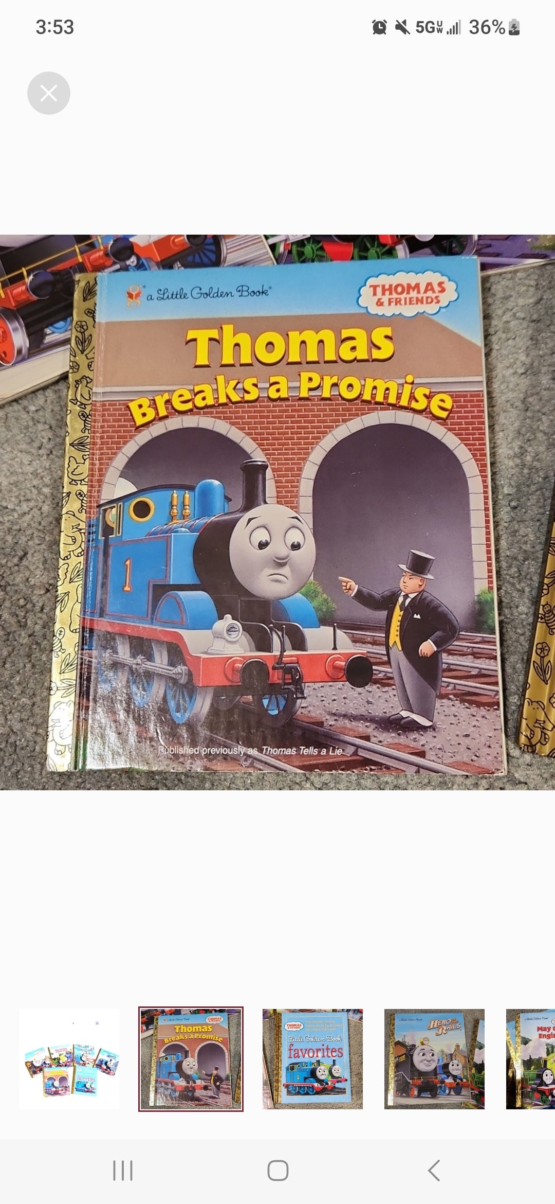 Lot of 9 Thomas and Friends Golden Book Stories - Etsy