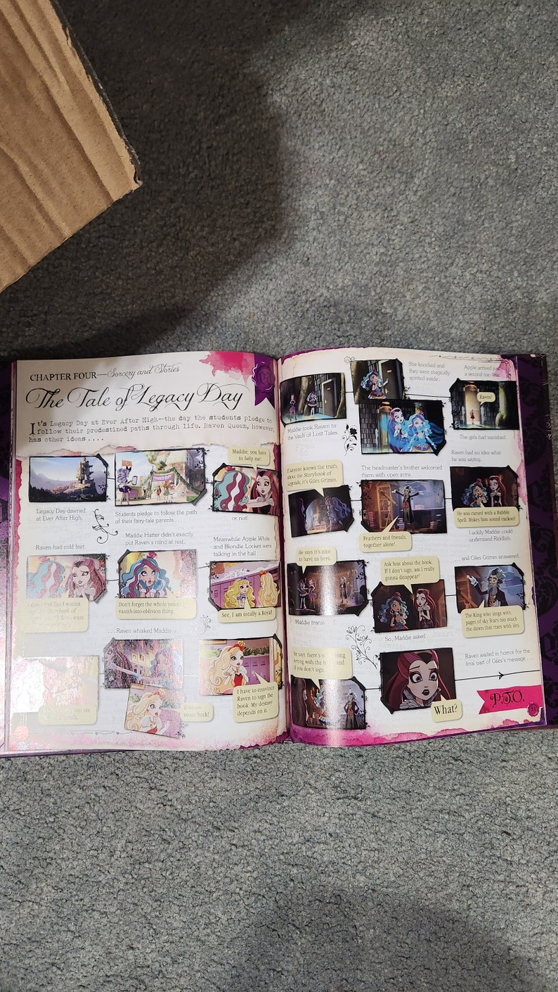 Everafter High Royals and Rebels Hardback Book New Condition - Etsy