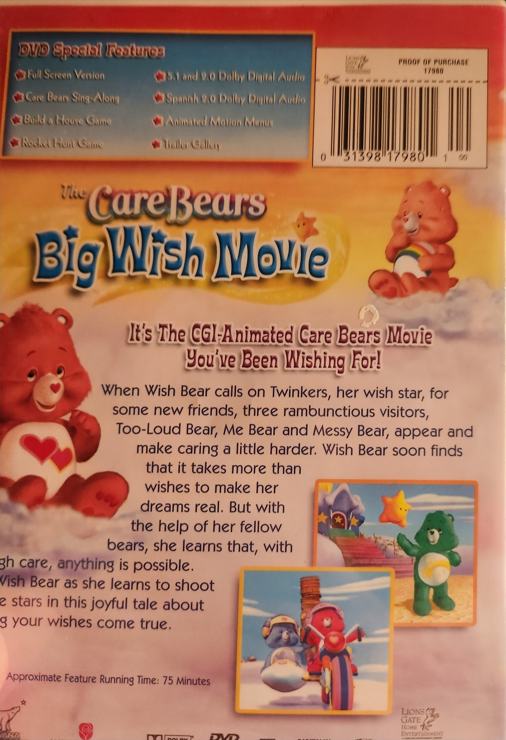 Care Bears Big Wish Movie - Etsy