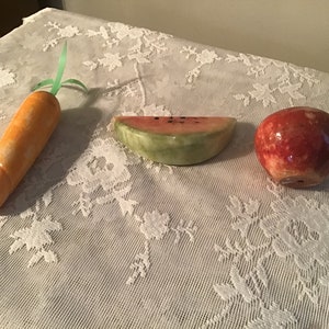 Vintage Italian Marble Fruit Vegetable Alabaster Marble Fruit - Etsy