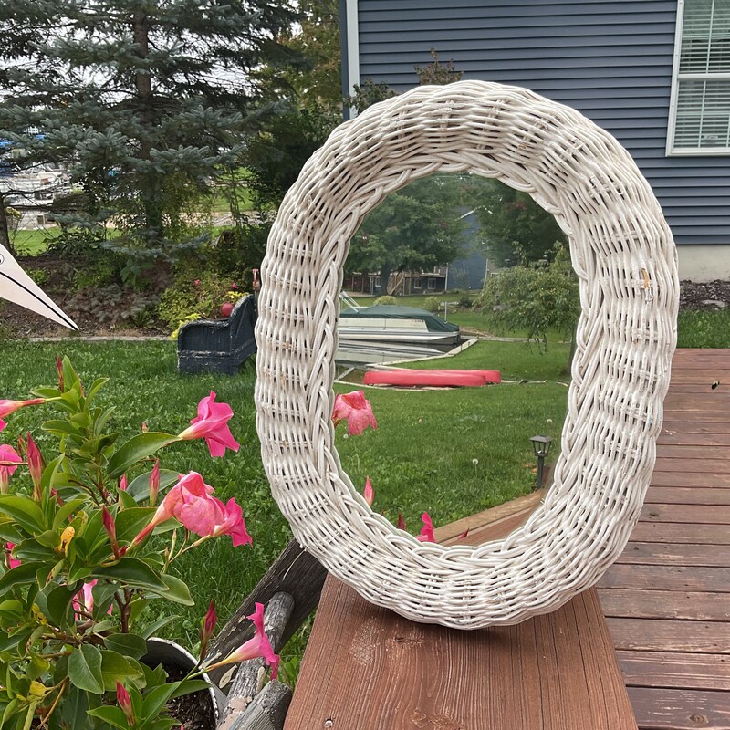 Wicker Mirror - Etsy