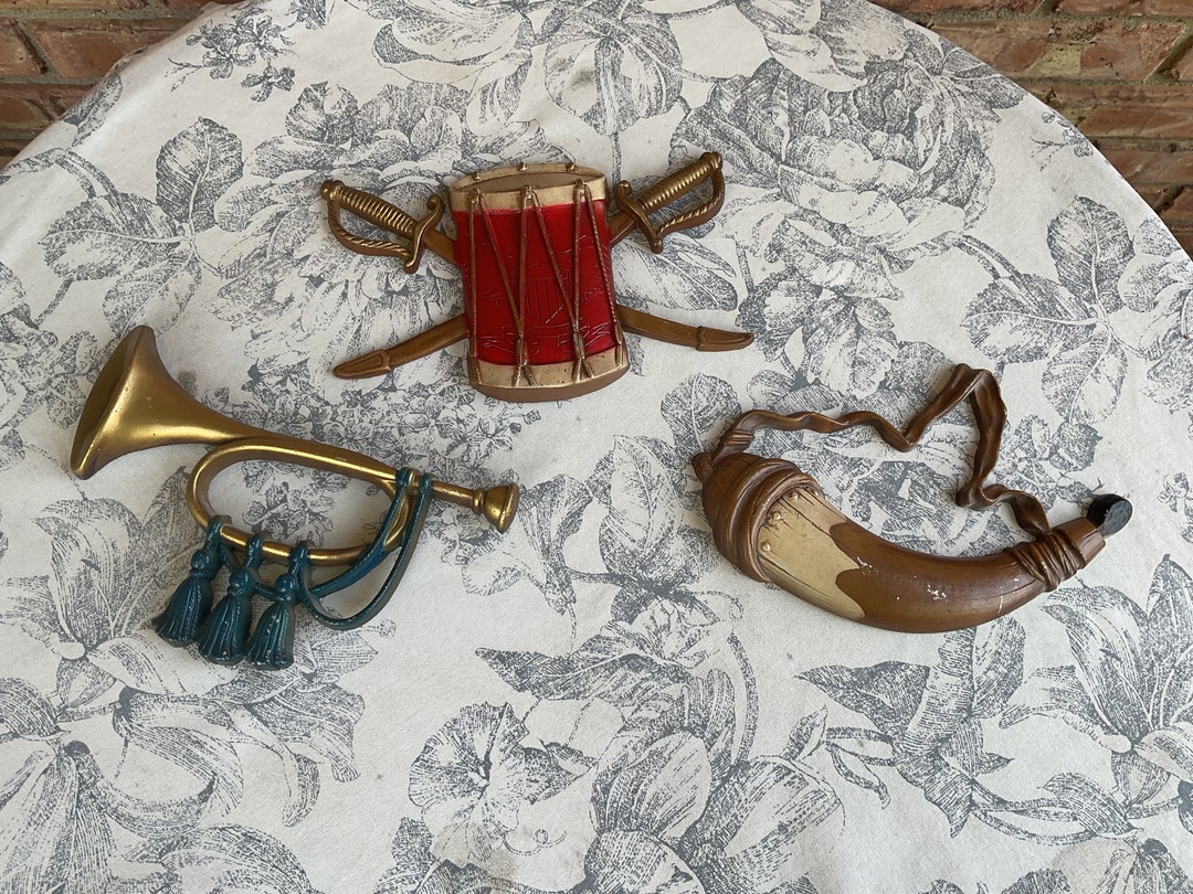 Cast Iron Musical Instruments Musical Wall Decor - Etsy