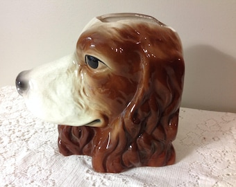 Royal Copley Cocker Spaniel Wall Pocket Vase - Etsy