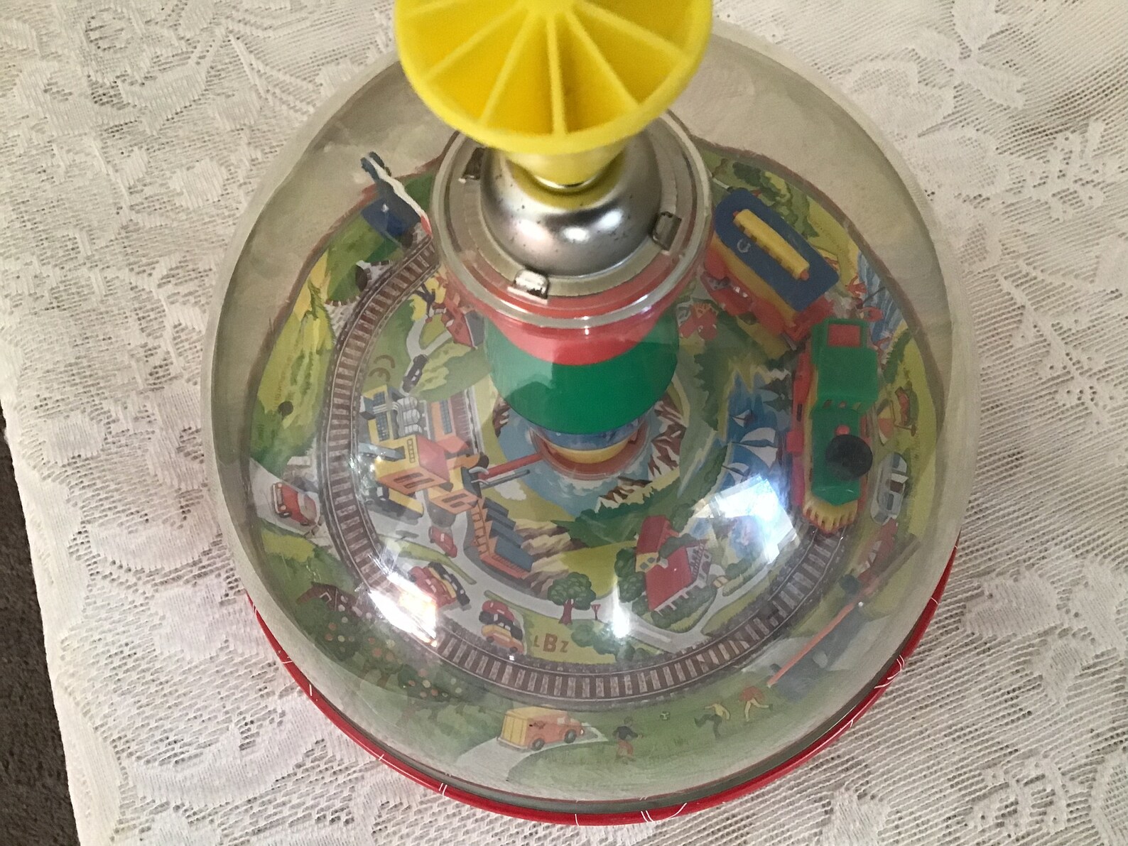 Vintage Spinner Toy Spinner Train | Etsy