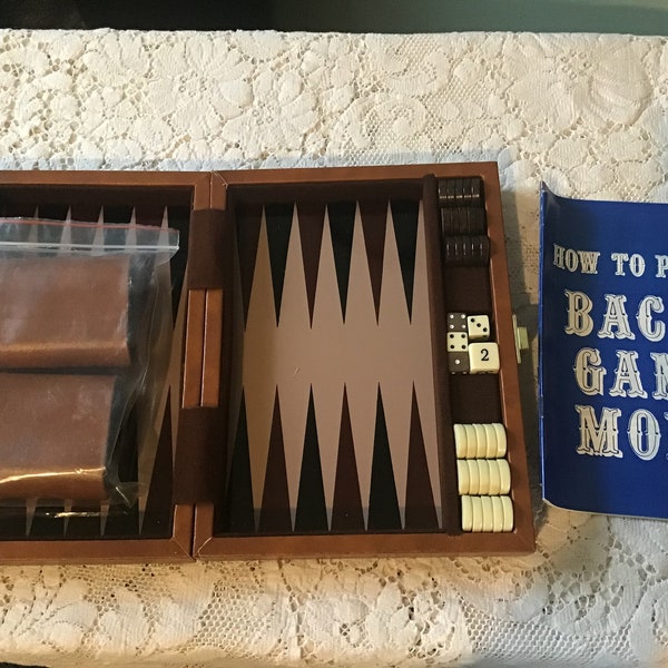 Vintage Backgammon - Etsy