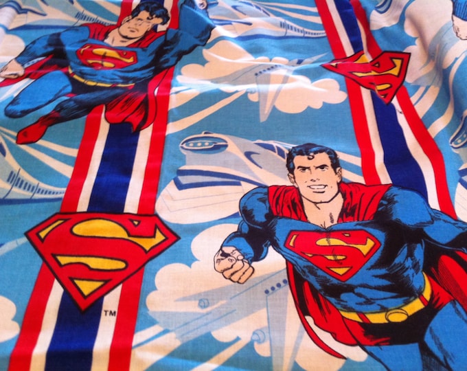 Vintage Superman Curtains 1978 DC Comic - Etsy
