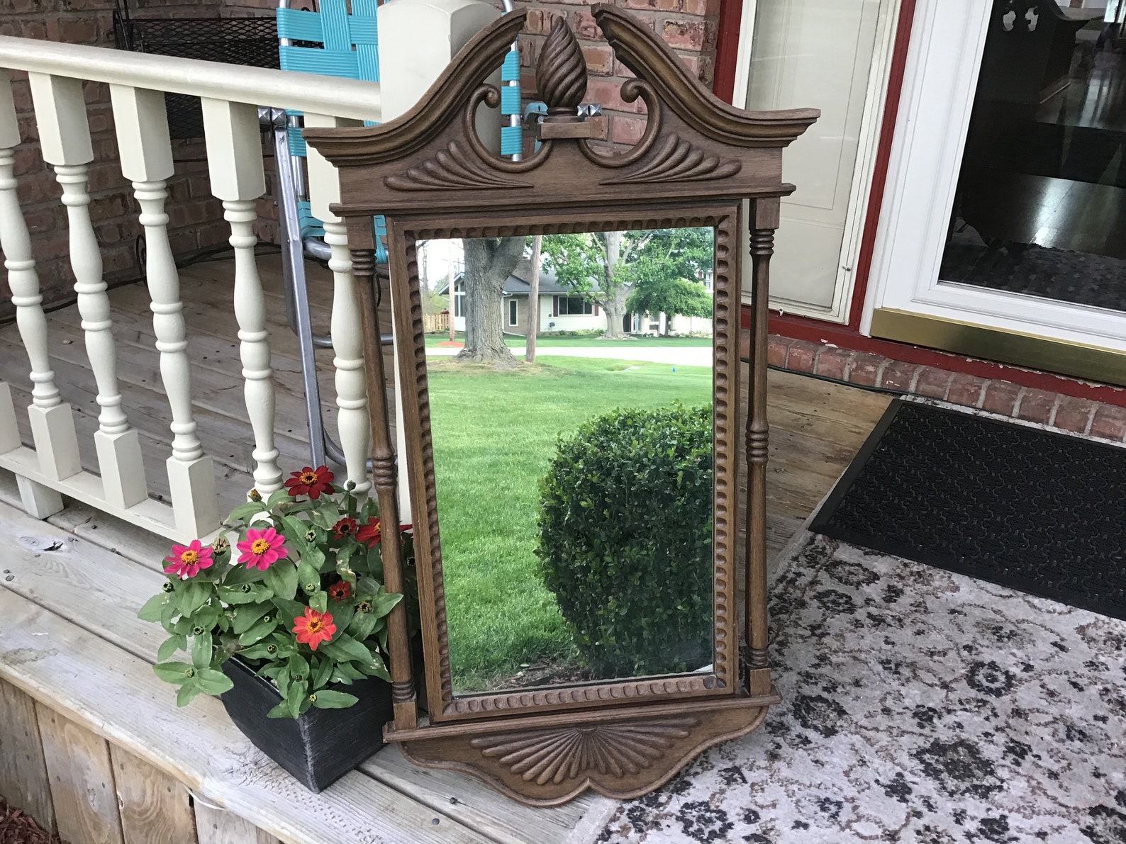 Vintage Burwood Mirror Colonial Mirror Living Room/ Hallway / Bedroom ...
