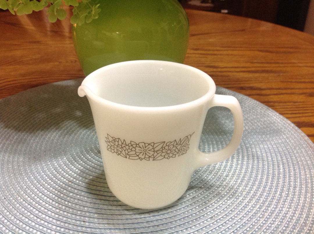 Vintage Pyrex Creamer Woodland Pattern - Etsy