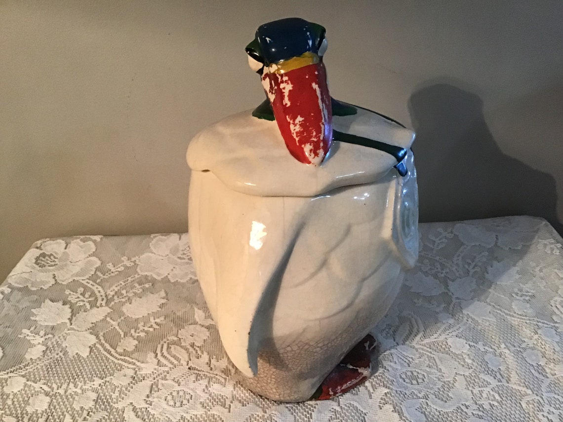 Vintage Pelican Cookie Jar Mccoy Cookie Jar - Etsy