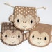 NEW Monkey Drawstring PDF Pattern Sewing Pattern PDF Sewing - Etsy