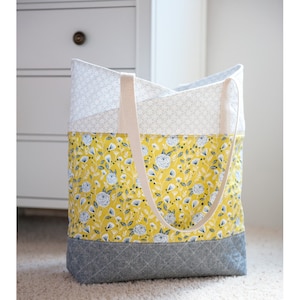 Tulip Tote PDF Pattern, Sewing Pattern, PDF Sewing Patterns, Instant ...