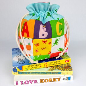 Patchwork Ruffle Top Drawstring Bag PDF Pattern, Sewing Pattern, PDF Sewing Patterns, Instant ...