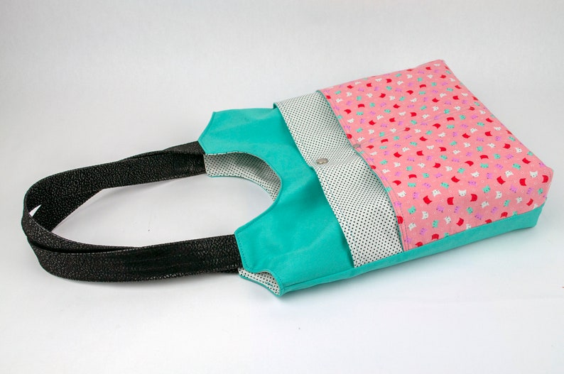 Three Pocket Tote PDF Pattern Sewing Pattern PDF Sewing | Etsy