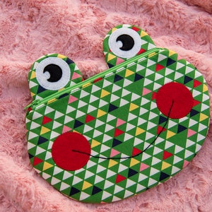 Frog Zippy Critter PDF Pattern, Sewing Pattern, School Supplies ...