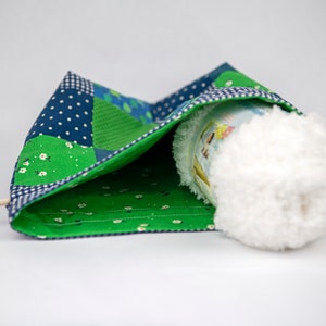 Patchwork Ruffle Top Drawstring Bag PDF Pattern Sewing - Etsy