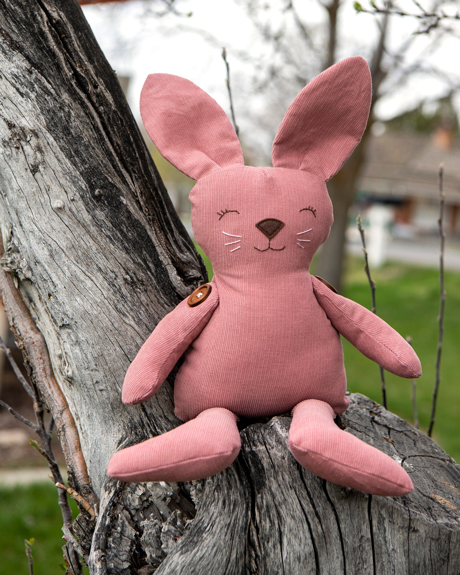 Beau and Babs Bunny PDF Pattern Sewing Pattern Rabbit PDF - Etsy