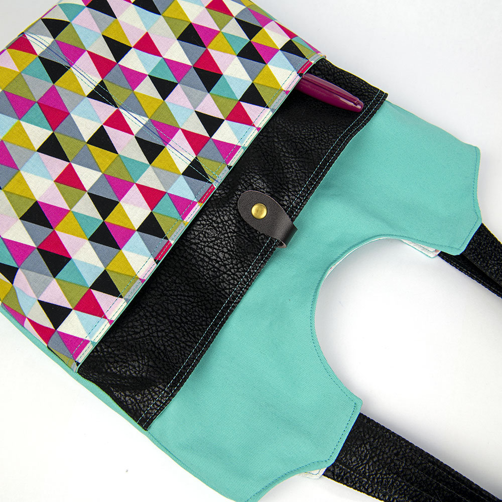 Three Pocket Tote PDF Pattern Sewing Pattern PDF Sewing | Etsy