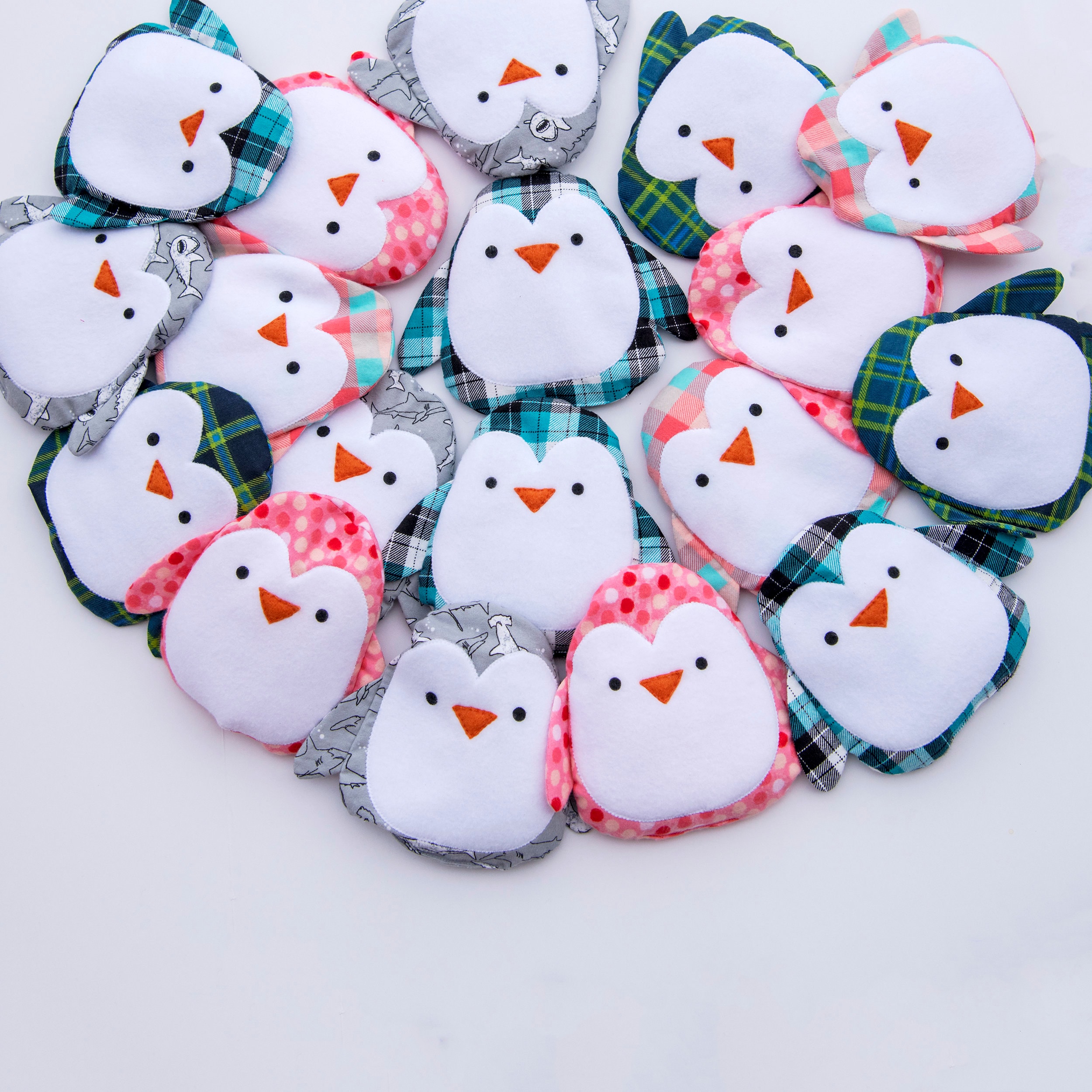 Penguin Rice Bag PDF Pattern Sewing Pattern Hand Warmer - Etsy Canada