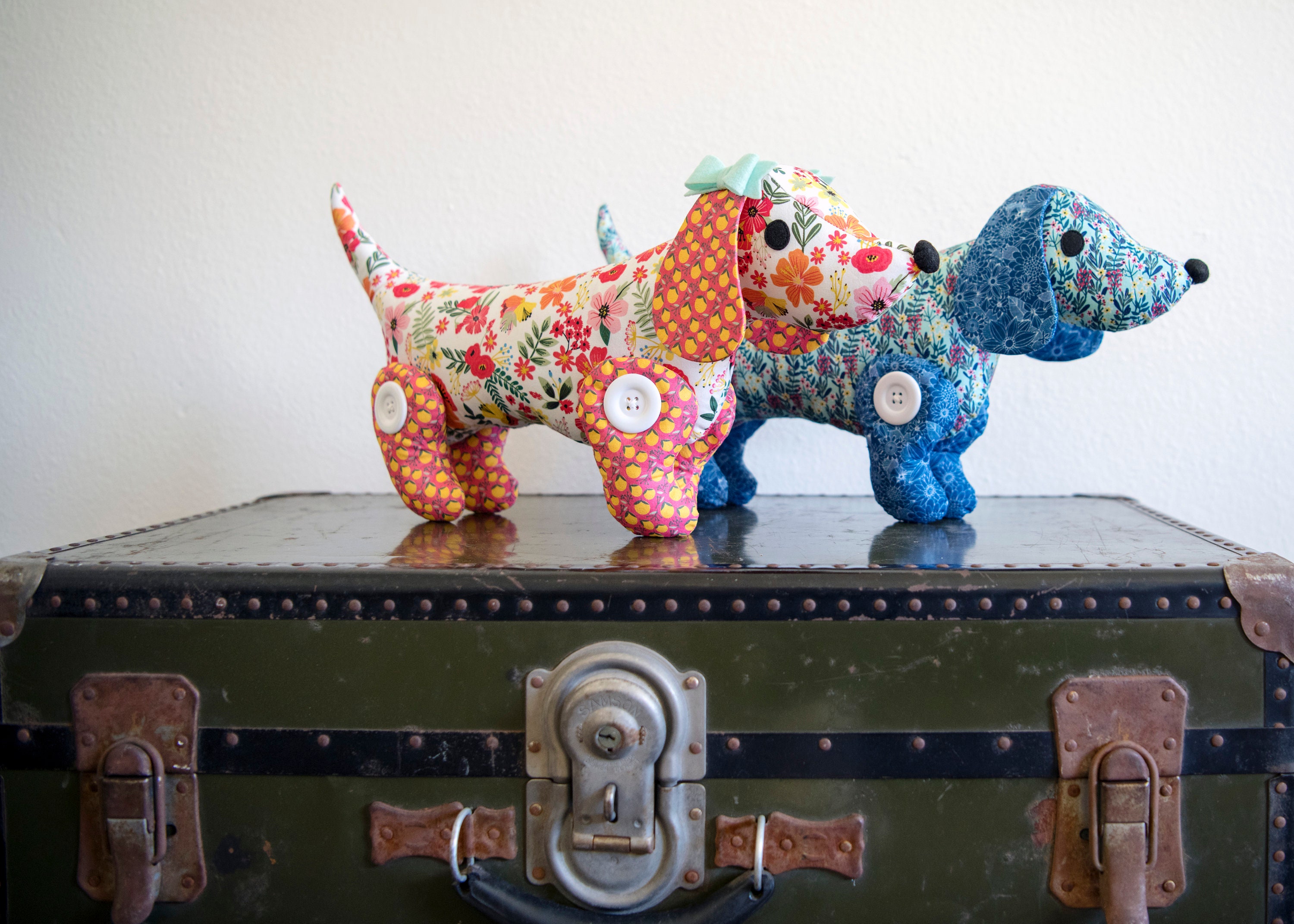 Sew-a-long-little-doggy Dachshund PDF Pattern Sewing PDF | Etsy