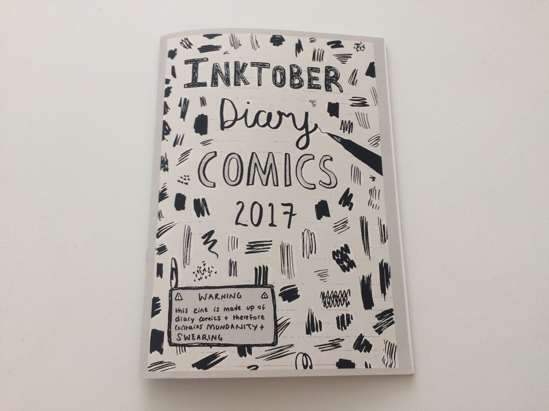 Inktober Diary Comics - Etsy UK
