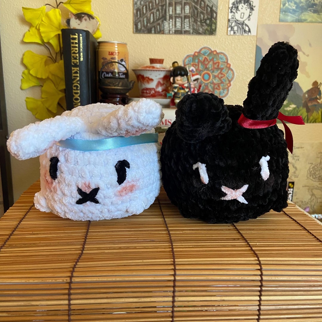 MDZS C-drama Bunny Plushie Set || C-drama Inspired Crochet Plushies - Etsy
