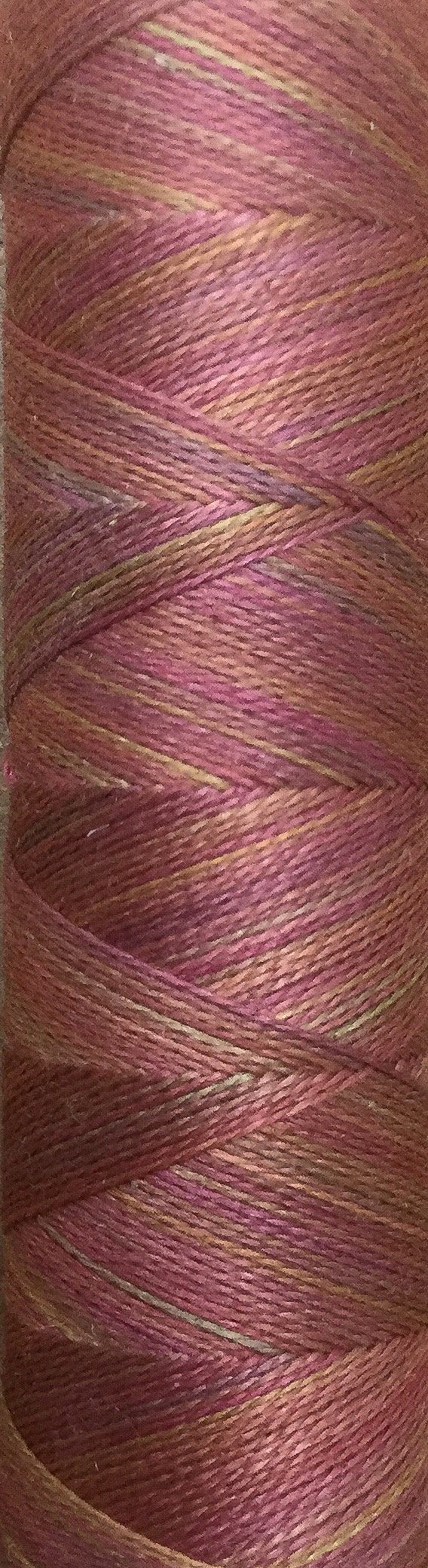 Russet, Hand Dyed Silk Machine Thread, Individual Spool 120m, Machine ...