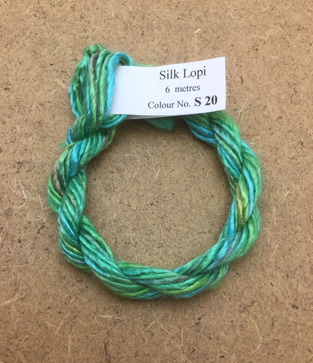 Silk Lopi, No.20 Jade, Embroidery Thread, Hand Dyed Embroidery Thread ...