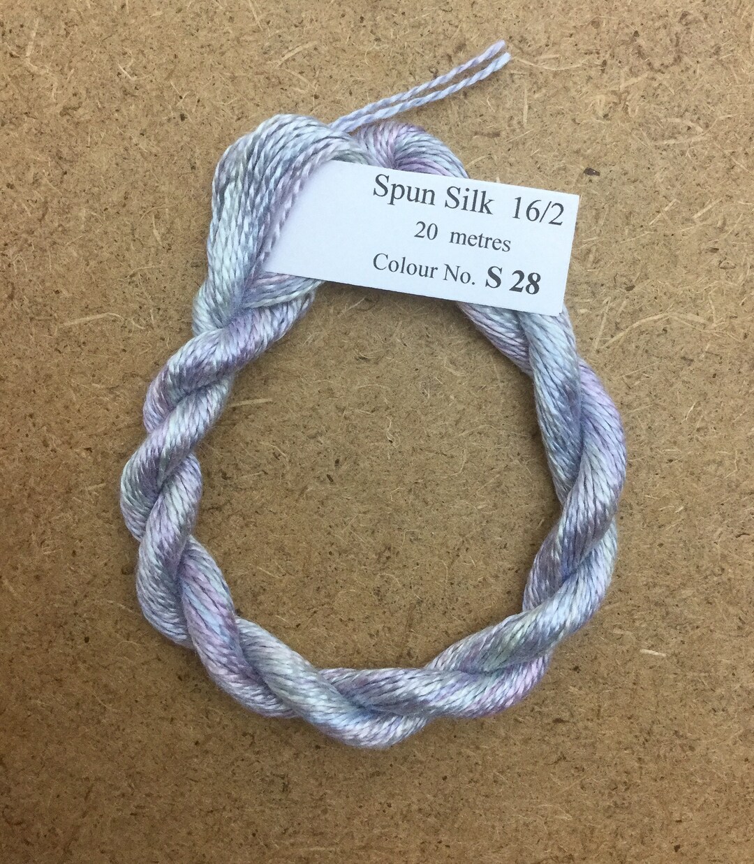 Silk 16/2 No.28 Palmaviolet, Embroidery Thread, Hand Dyed Embroidery ...
