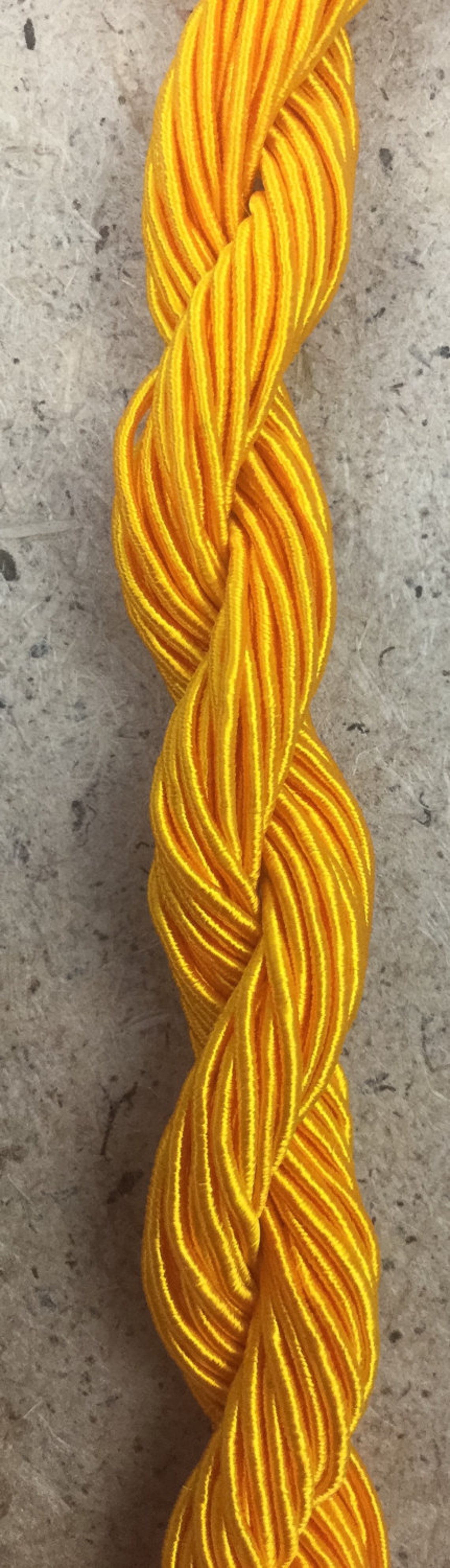Viscose Gimp Thread Daffodil Hand Dyed Rayon Gimp 10 - Etsy UK