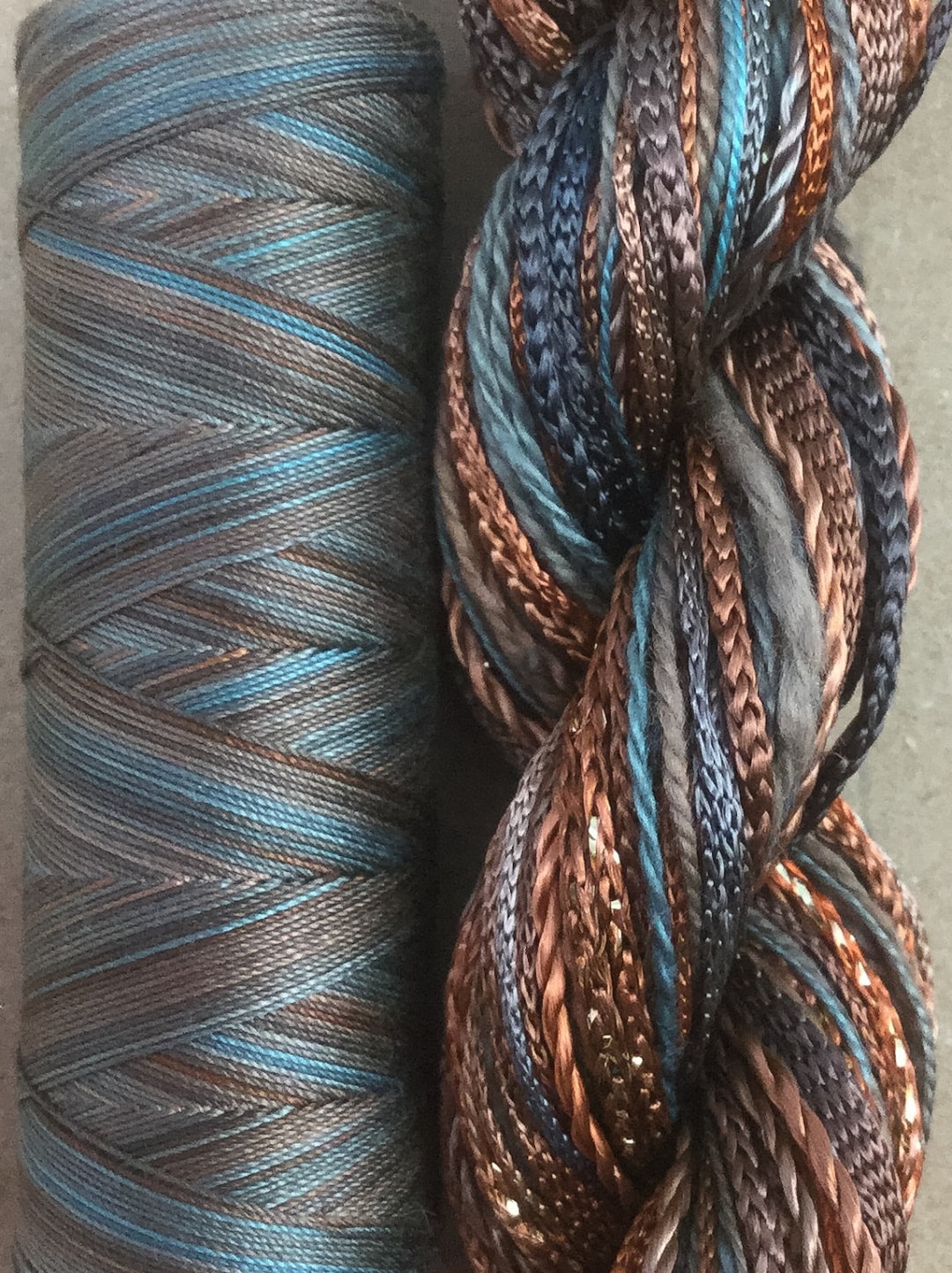 Embroidery Thread Selection, Hand Dyed, Two of a Kind, No.21 Rust ...