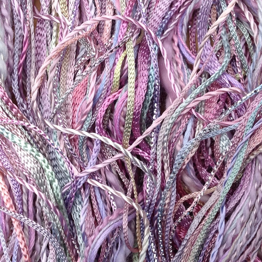 One Off, No.30 Light Candy Floss, Hand Dyed Embroidery Thread Selection ...