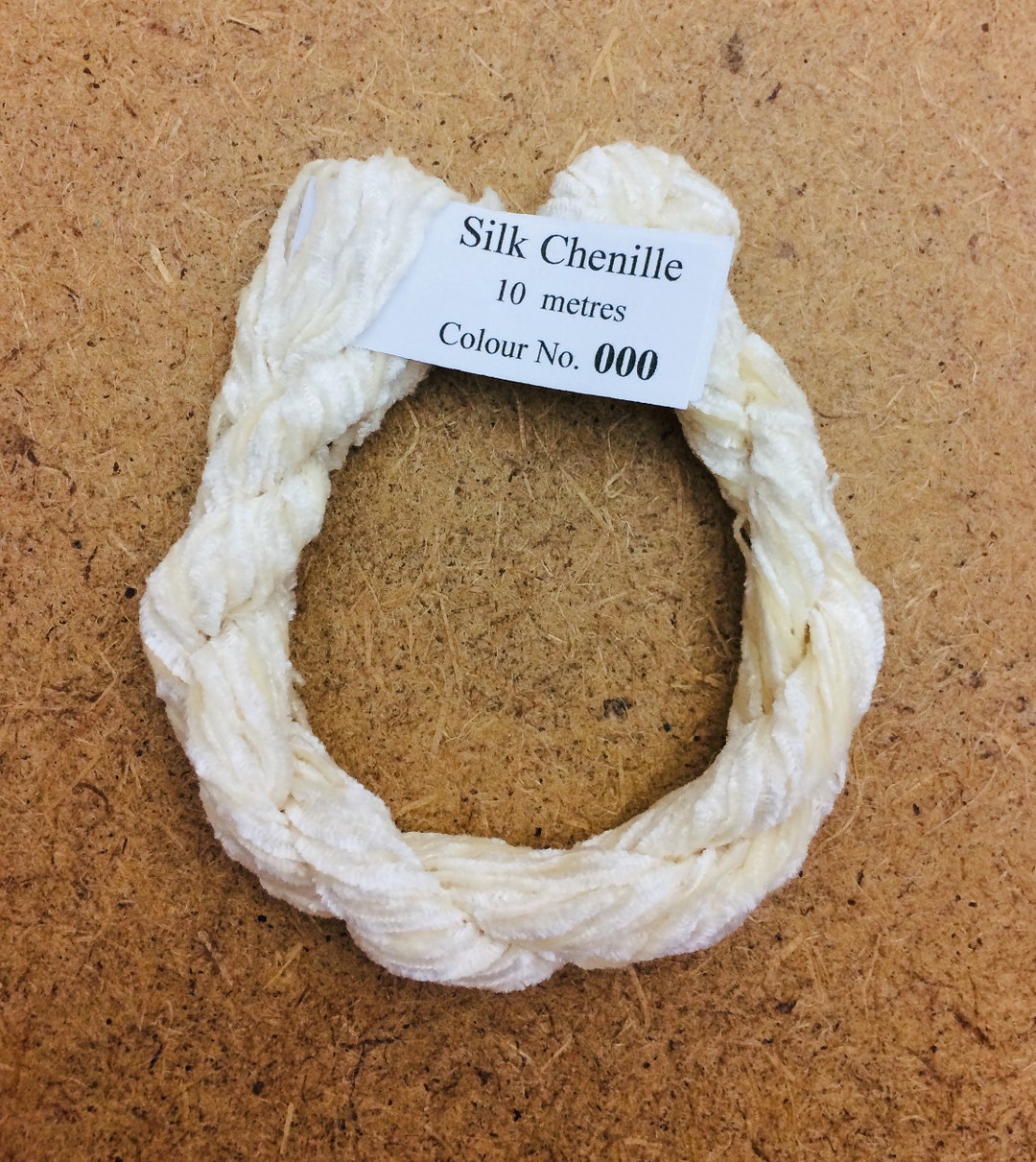 Silk Chenille Undyed, Hand Dyed Embroidery Thread, Artisan Thread ...