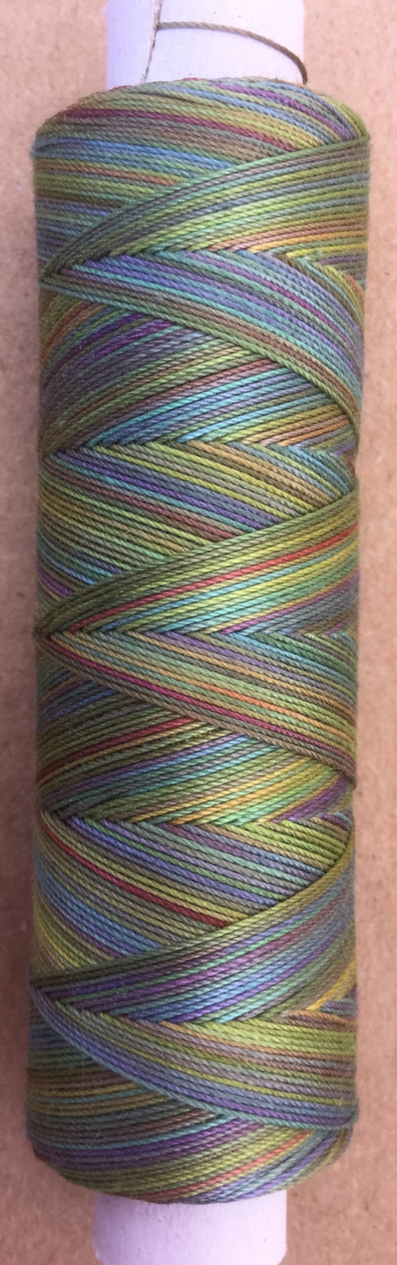 Hand Dyed Thread Selection Hand Dyed Cotton Machine Thread | Etsy