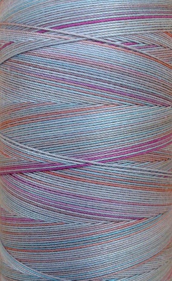 Hand Dyed Cotton Machine Quilting Thread Machine Embroidery | Etsy