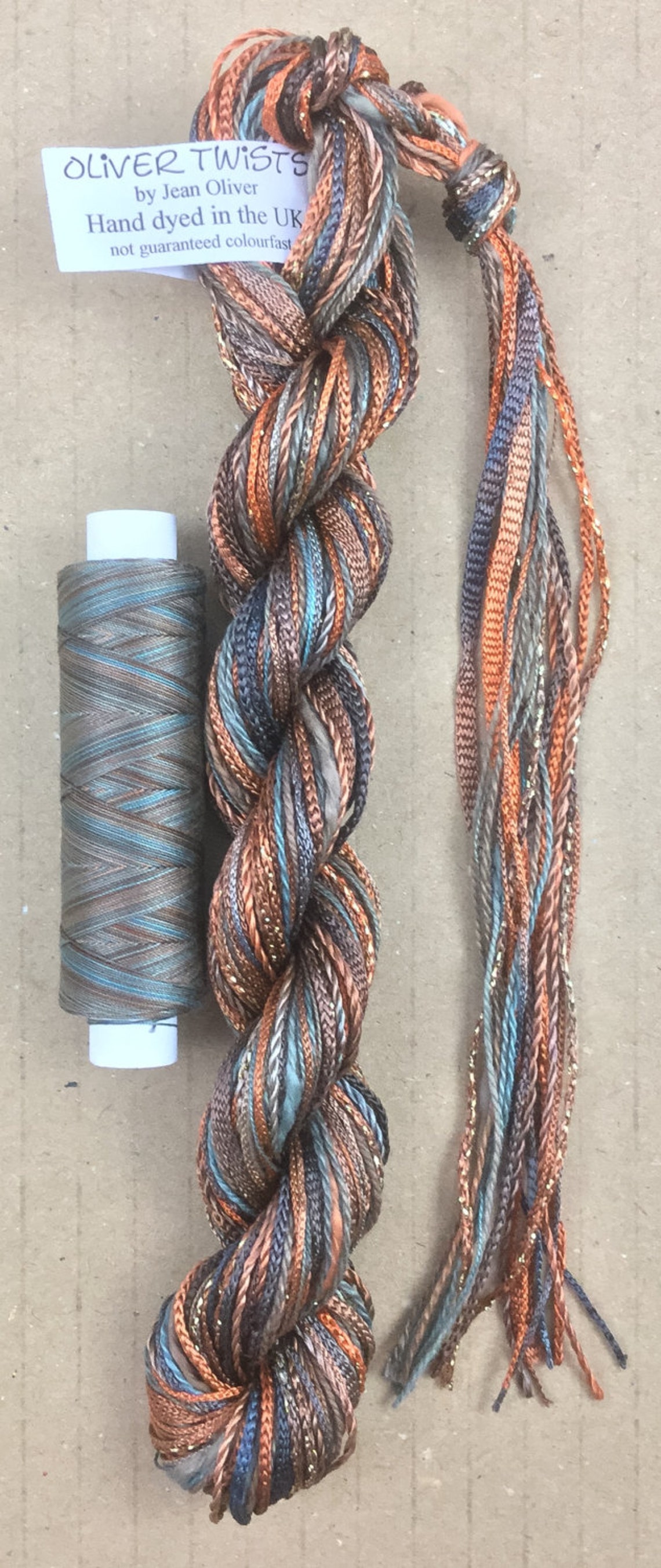 Embroidery Thread Selection Hand Dyed Two of a Kind No.21 - Etsy UK