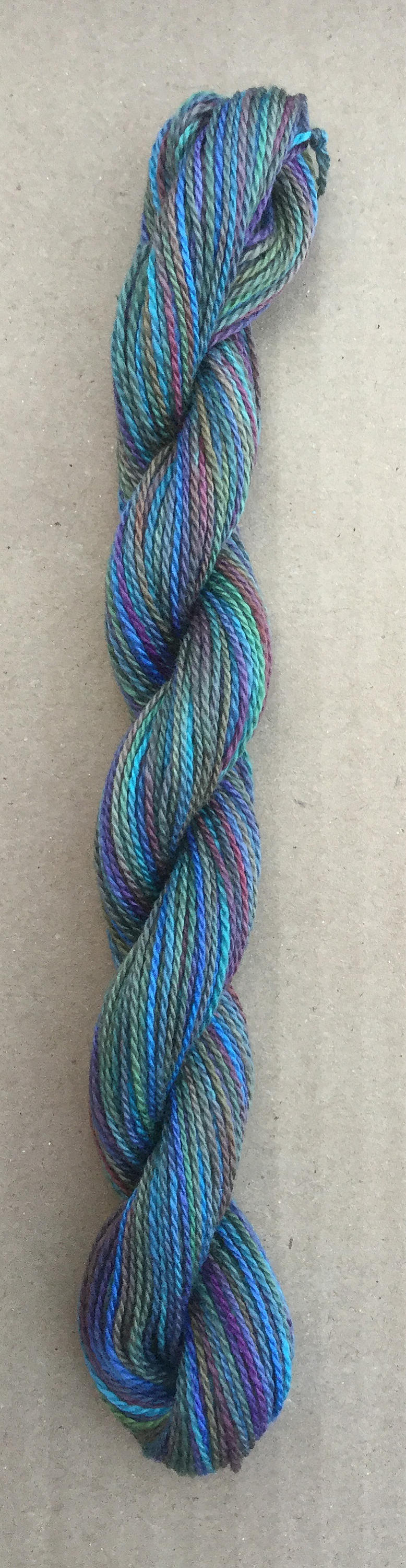 MEDIUM COTTON, Hand Dyed Embroidery Thread, 6/2 wt. (Equivalent to Perle 8)