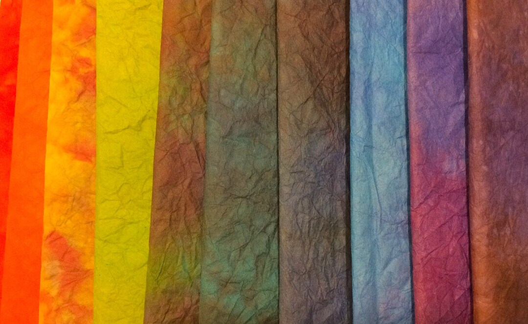 Abaca Tissue Hand Dyed, Lens Tissue, Wet Strength Tissue, Tissutex ...