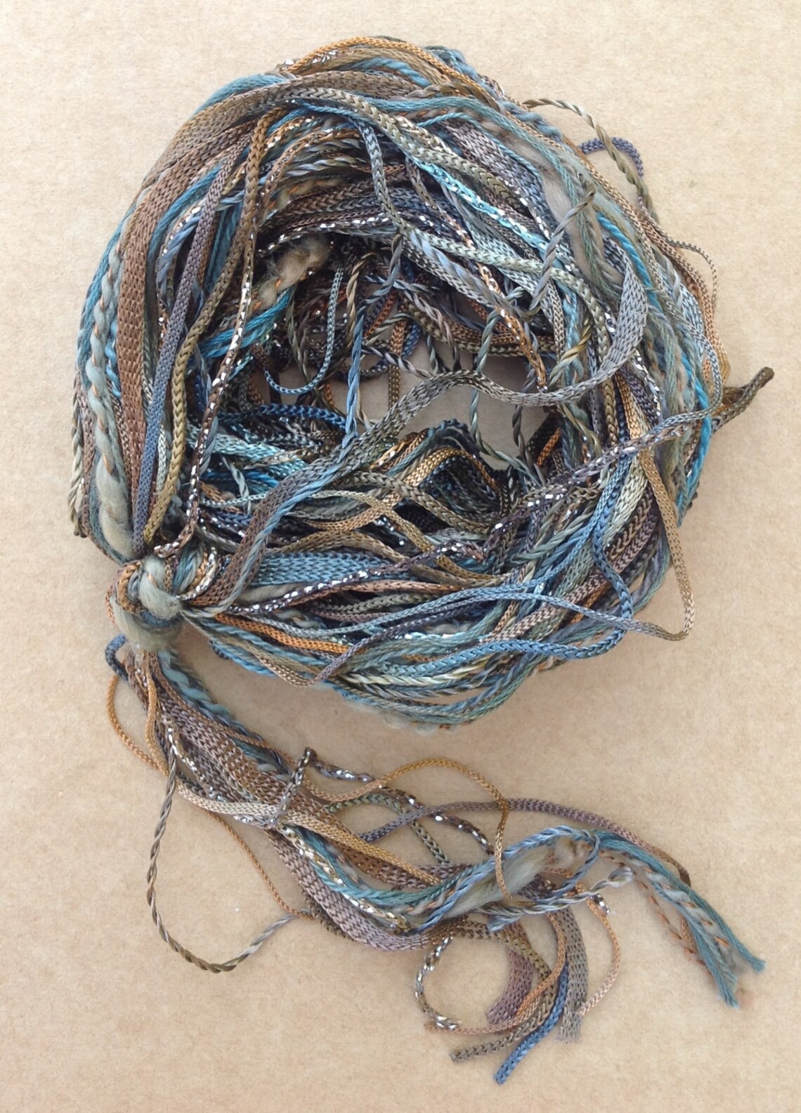 Hand Dyed Embroidery Threads One Off No.21 Rust Hand Dyed | Etsy