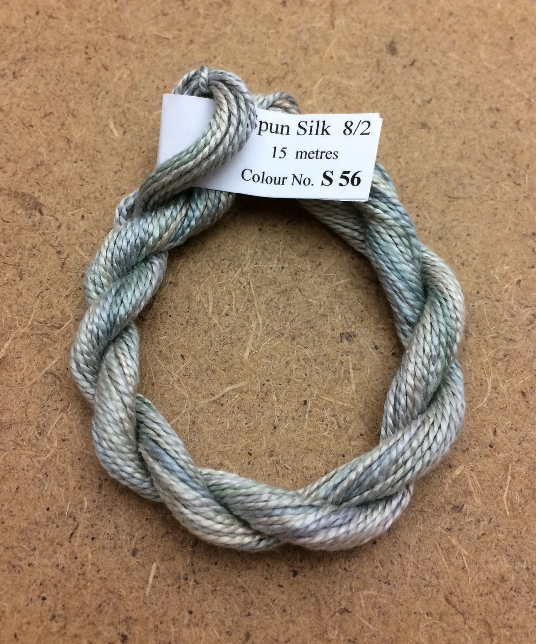 Silk 8/2 No.56 Pebble, Embroidery Thread, Hand Dyed Embroidery Thread ...