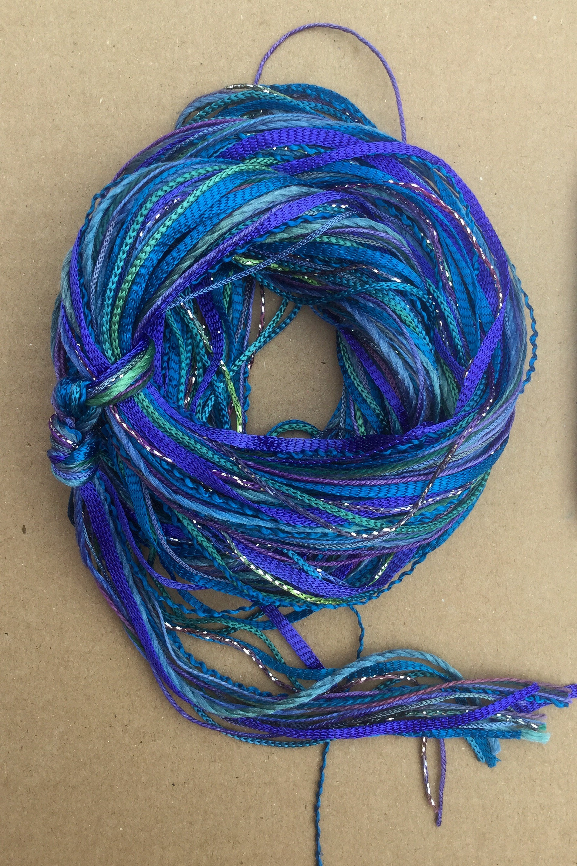 Electric Blue, One Off Special, Limited Edition, Hand Dyed Embroidery ...