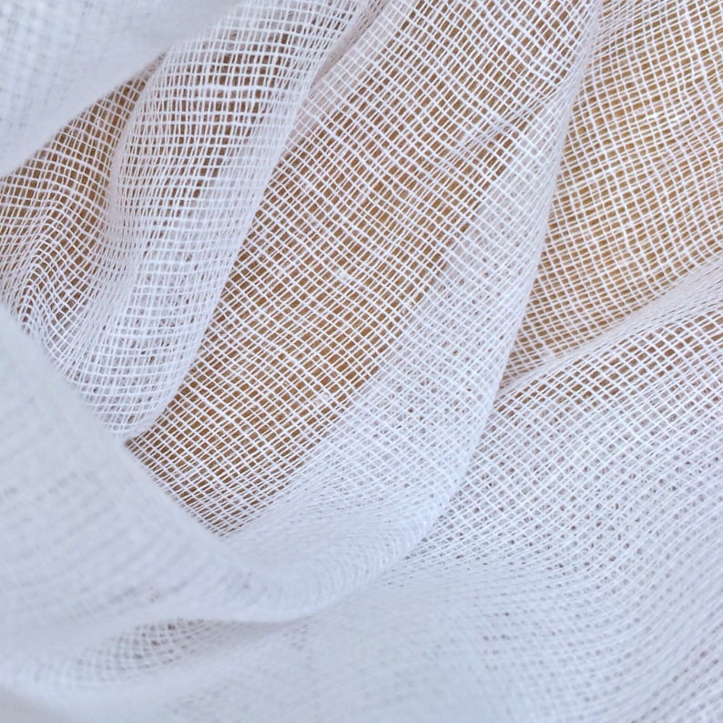 Cotton Scrim Bleached White Cotton Fabric Gauze Art Cloth - Etsy UK