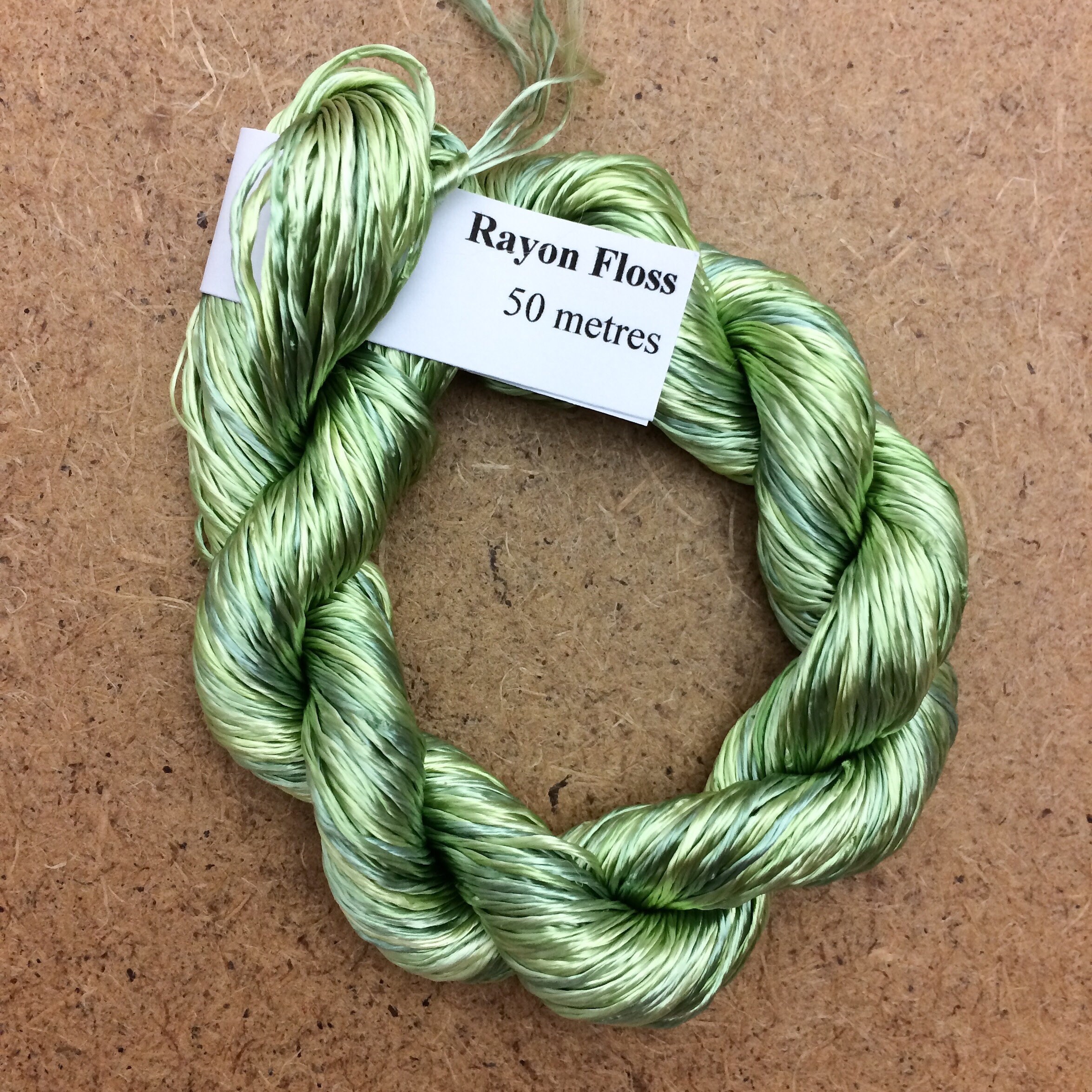 Rayon Floss, Hand Dyed 4 Strand Viscose Floss, Colour No.23 Pussy ...