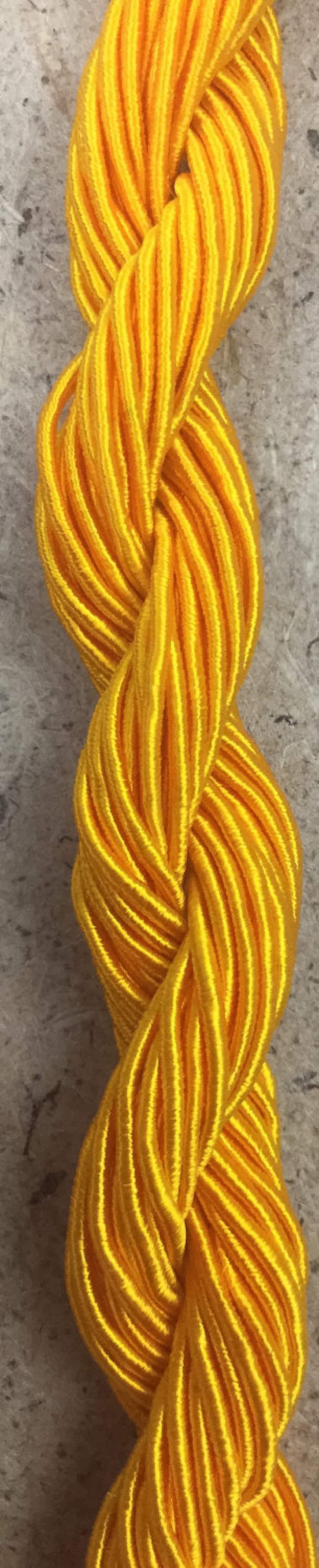 Viscose Gimp Thread, Daffodil, Hand Dyed, Rayon Gimp, 10 Metres - Etsy UK